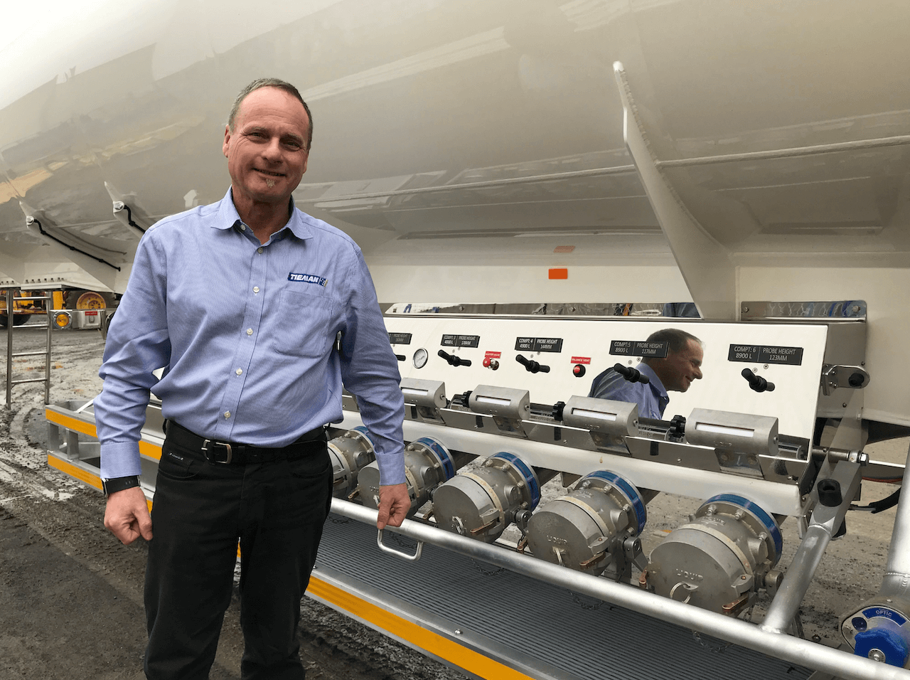 Mark Nelson retires: Tieman Tankers - Trailer Magazine